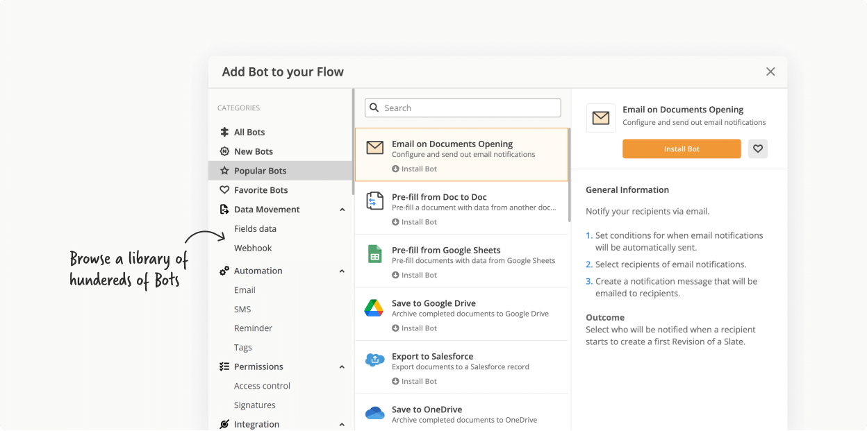 No Code Builder - airSlate