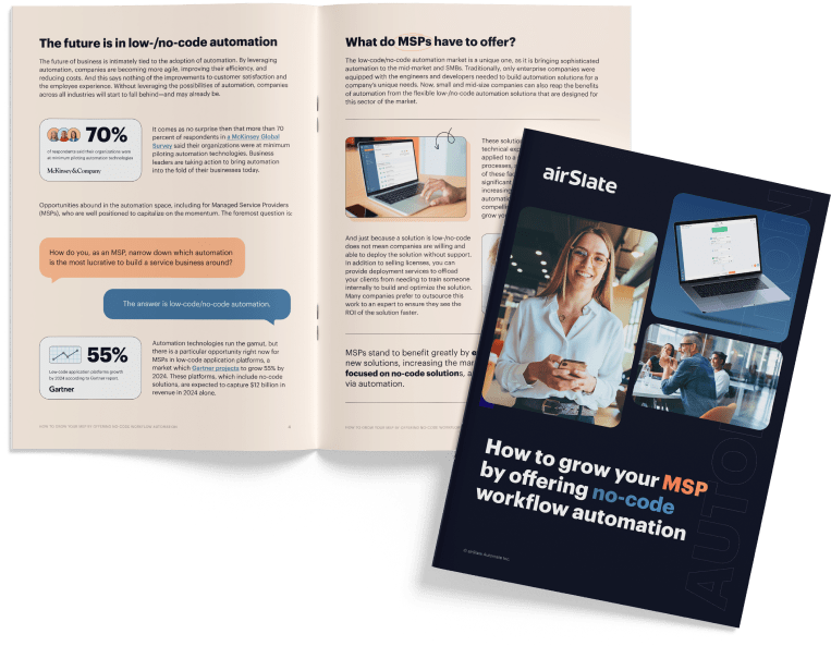 Playbook: How to become an MSP for no-code workflow automation | airSlate