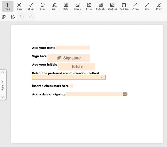 Get document download link using Go for International Affairs | airSlate