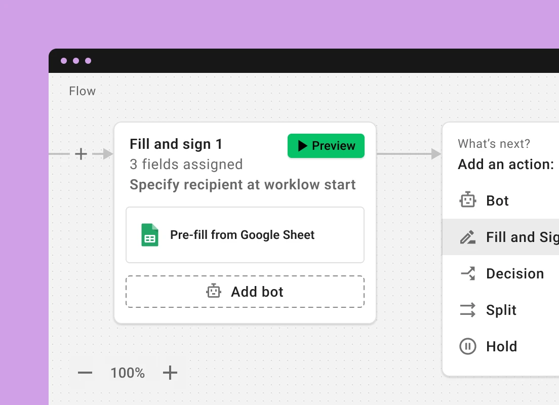 Using Sales quotes for Drag and drop workflow creator | airSlate